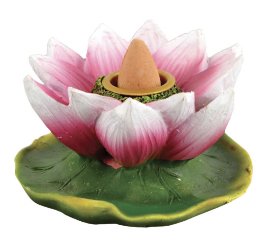 Lotus Backflow Incense Burner - Smokey Shay’s