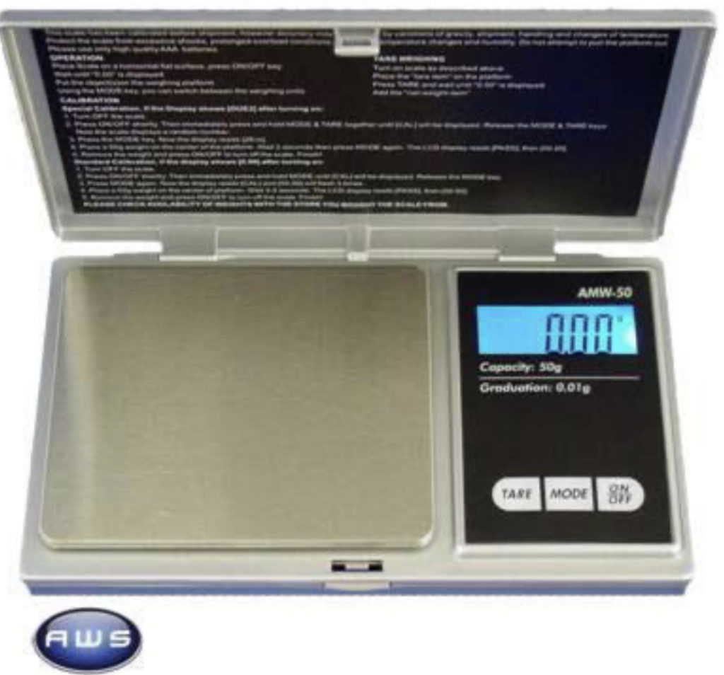 AWS 70g x .01 Digital Pocket Scale - Smokey Shay’s