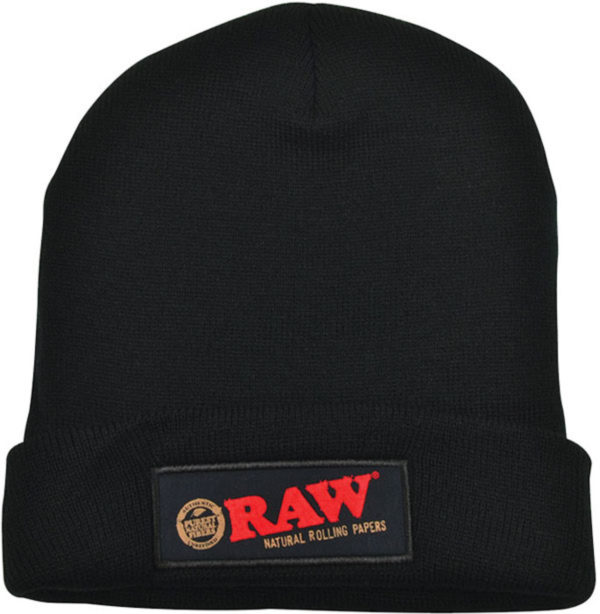 Raw Beanie Hat - Black - Smokey Shay’s
