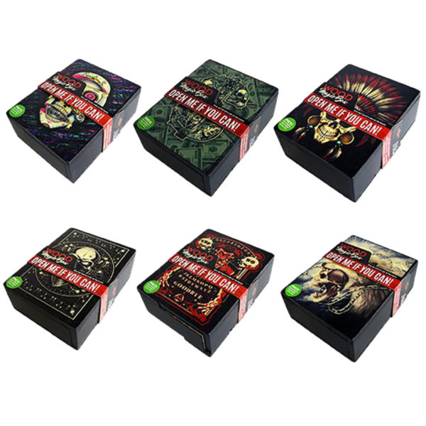 Smokezilla Wood Magic Stash Box | 4″x5″ | Asst - Smokey Shay’s