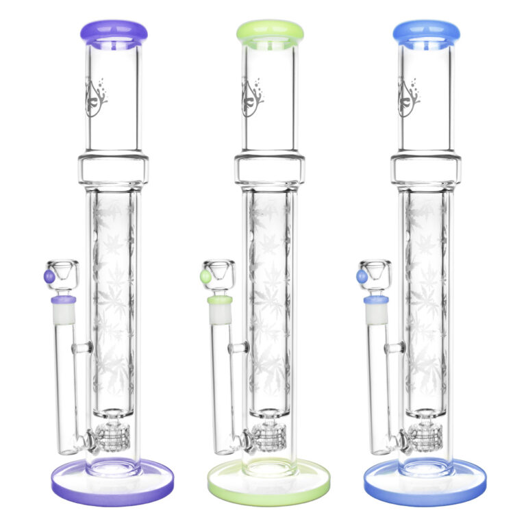 Pulsar Transporter Straight Tube Glass Water Pipe - Smokey Shay’s